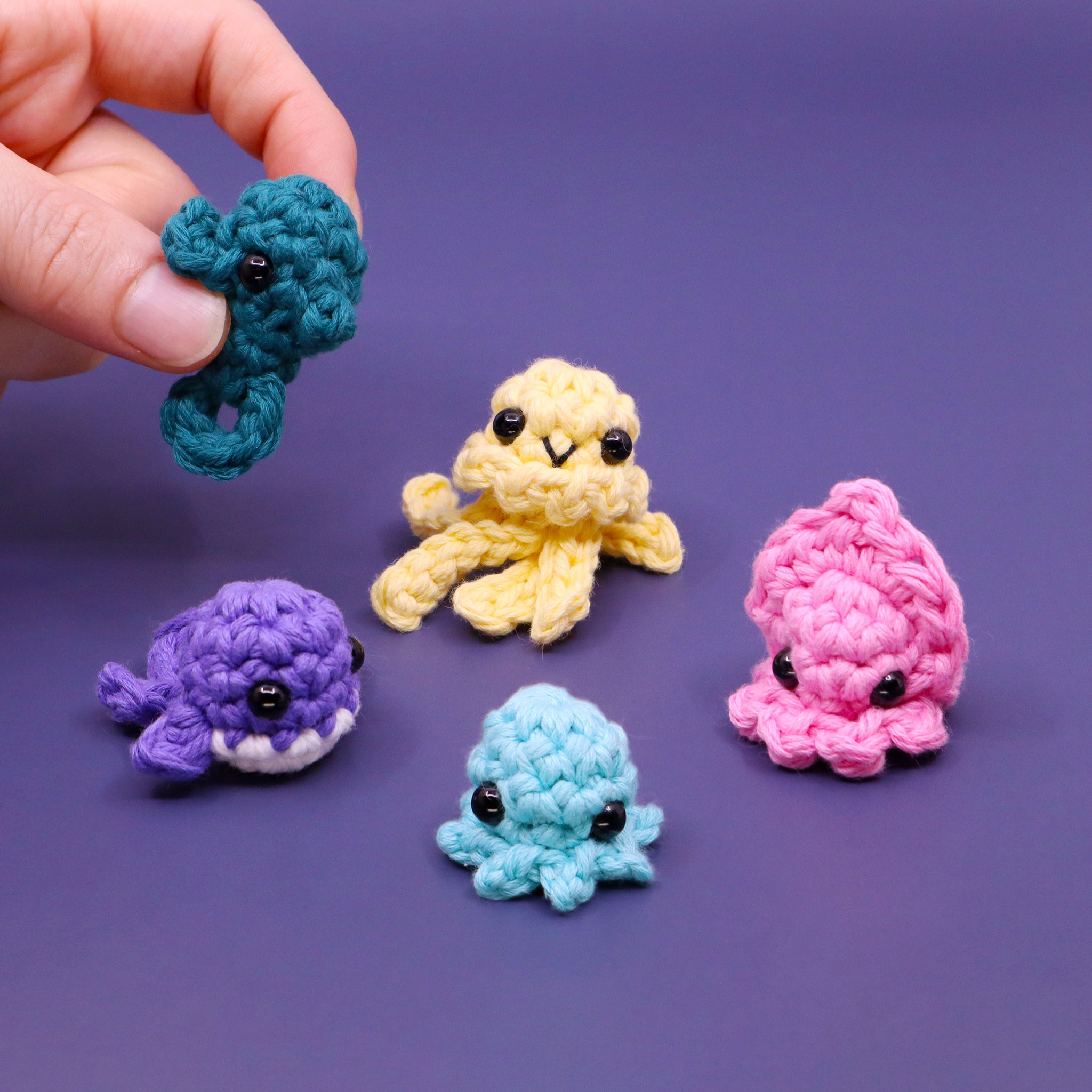 Under the Sea Crochet Pattern Bundle - 20 Beginner to Advanced Amiguru ...